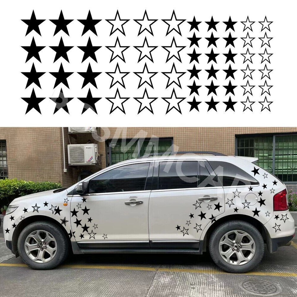 Car Stickers Star Graphic DIY Decoration Decals PVC Waterproof ...