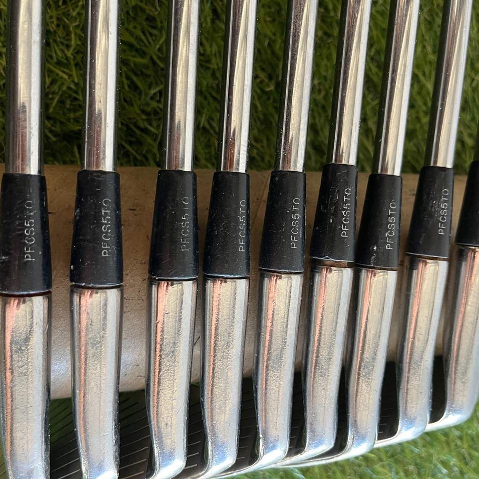 Titleist Acushnet Pro 100 Iron 2-PW Mens Steel Stiff Flex Right Jumbo ...