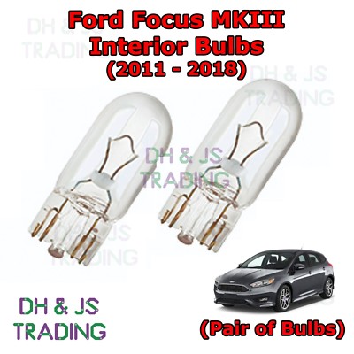 For Ford Focus Interior Bulbs Interior Dome Bulb Lights Cabin Light MK3 ...