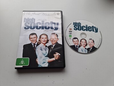 High Society (DVD 1956) PAL Region 4 Bing Crosby Frank Sinatra Grace ...