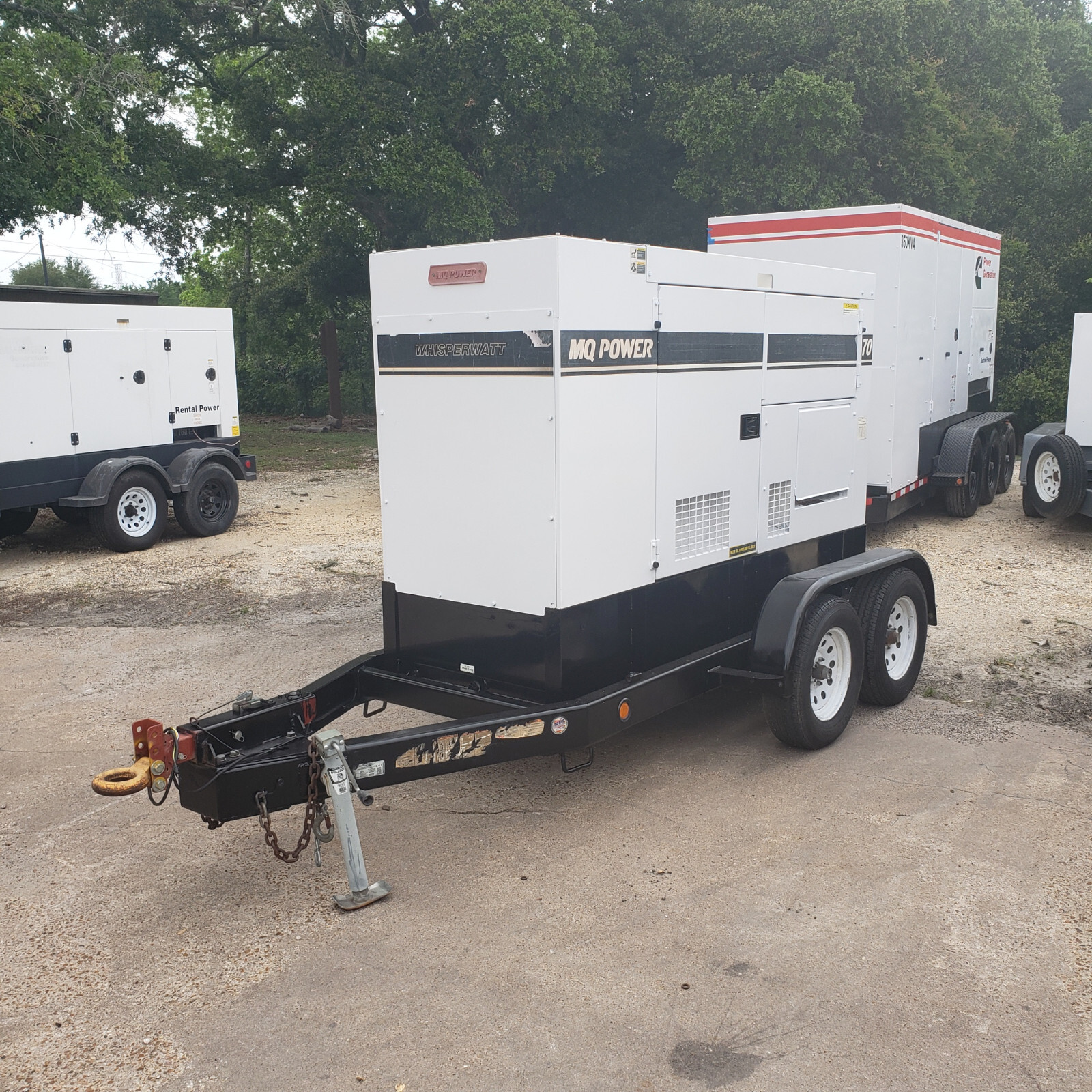 2012 Multiquip DCA-70SSJU4i; 56KW/70KVA Towable Diesel Generator ...
