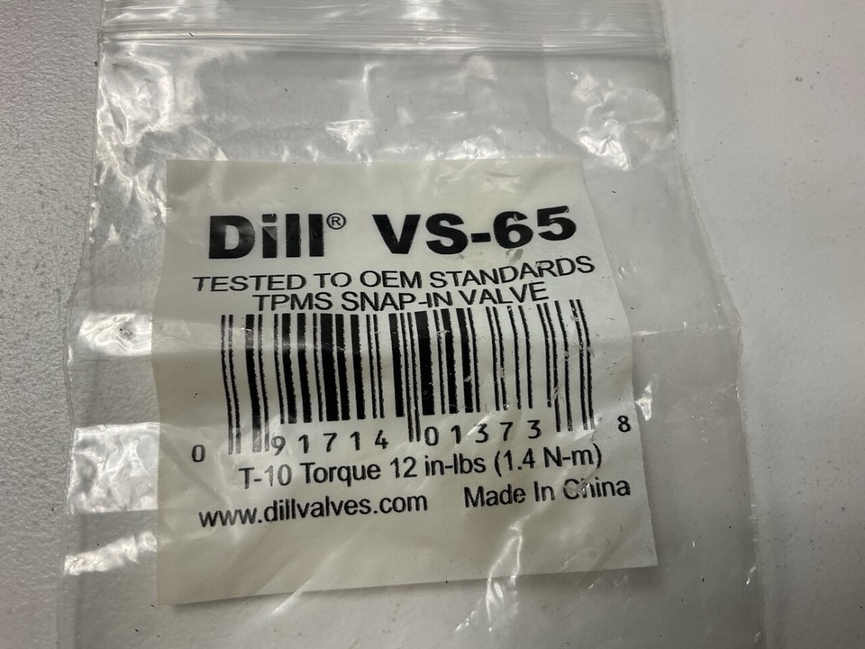 (4) Dill VS-65 TPMS Tire Pressure Monitor Sensor Service Kit | eBay