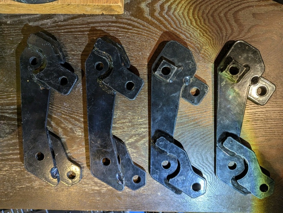 77555 Height Adapter Plate Kit Drop Brackets Western Fisher - NO BOLTS ...