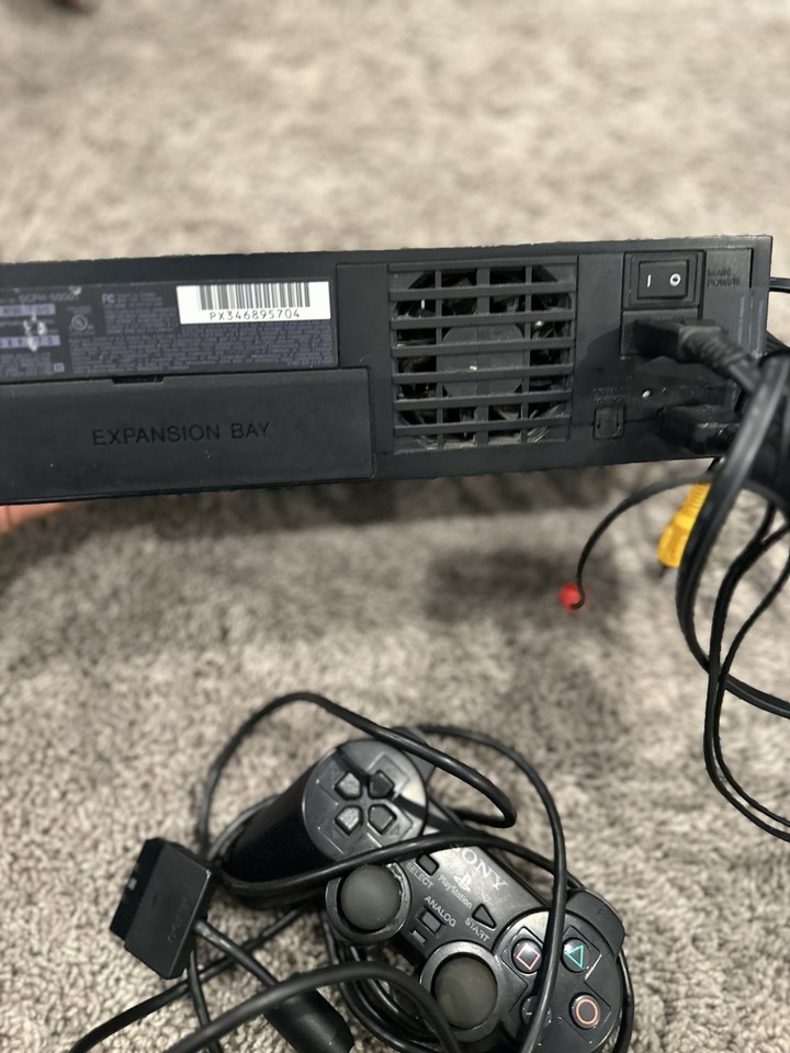 Ps2 Fat Console With 1 Controller And 32 Mb Memory Card SCPH-50001 ...