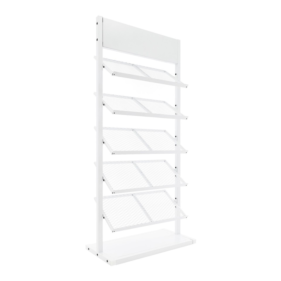 5-tier Iron Display Rack Floor Display Stand Rack Ceramic Sample ...