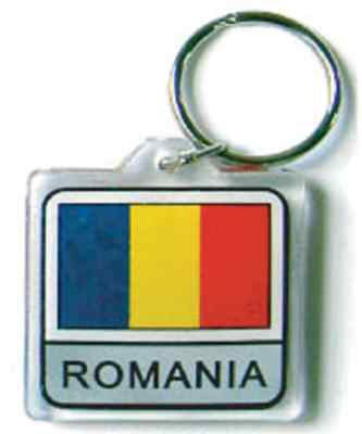 ROMANIA DOUBLESIDED FLAG KEYCHAIN WITH RING - NEW - FREE SHIPPING | eBay