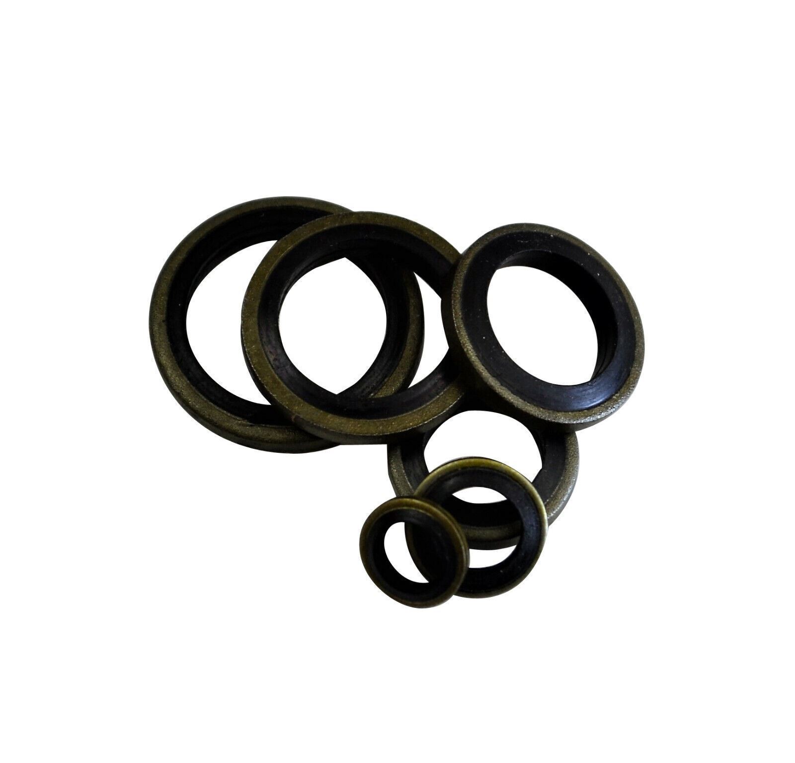 150Pcs Automotive Dowty Bonded Seal Washer Assortment O-ring Kit with ...