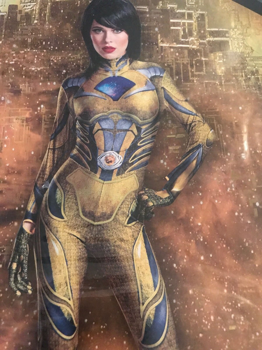 Costume Power Ranger Giallo Donna