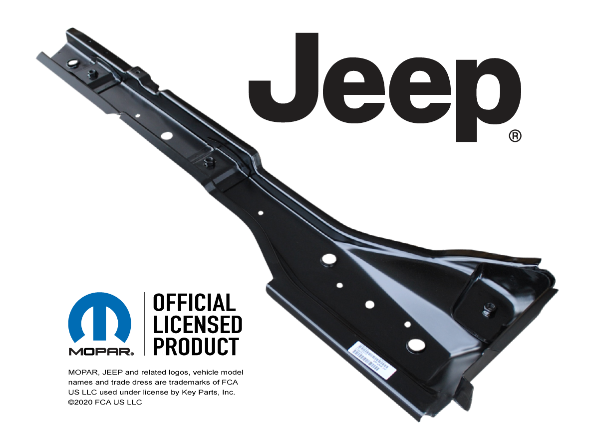 Torque Box Passenger Side for 1997-2006 Jeep Wrangler TJ (Key Parts ...