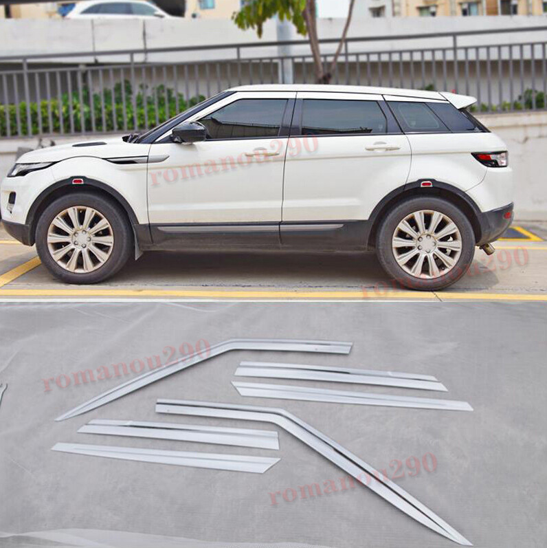 For Land Rover Range Rover Evoque 12-19 Chrome Window Vent Shades Sun ...