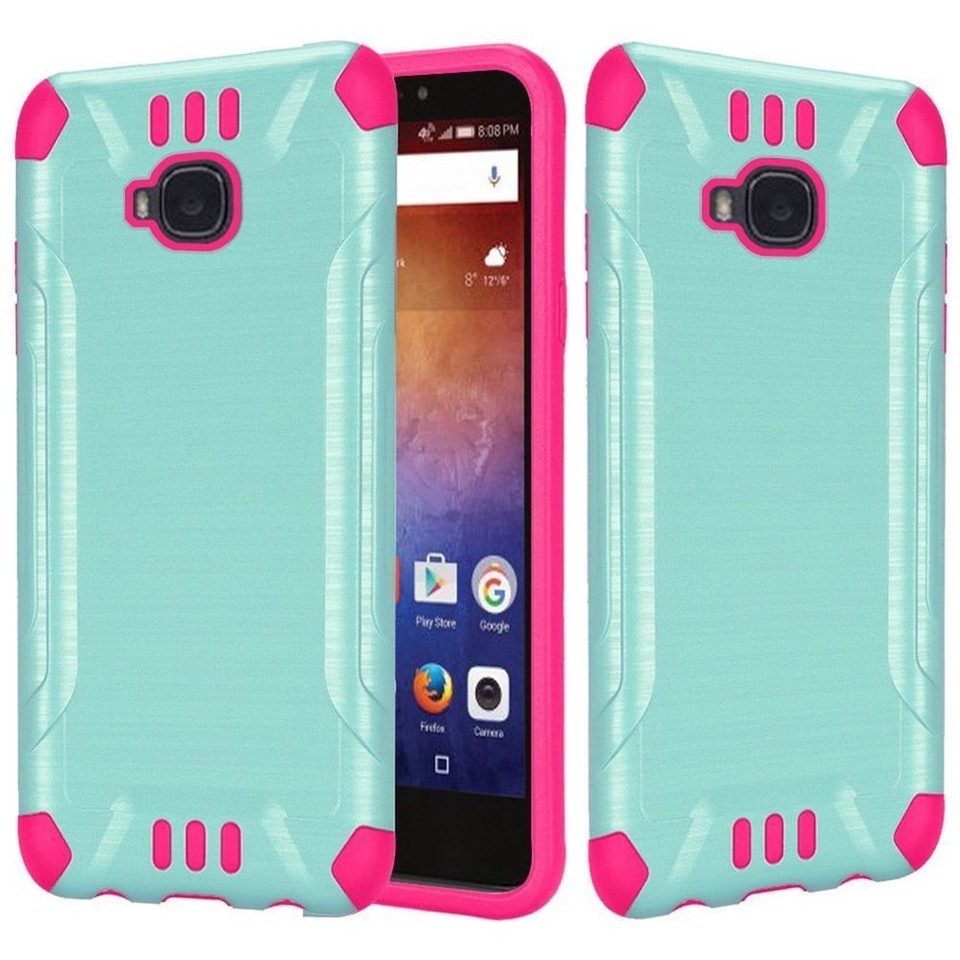 Combat Dual Hybrid Protector Case Phone Cover for Huawei Ascend XT ...