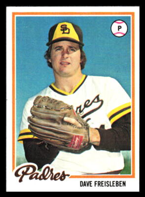 1978 Topps Dave Freisleben #594 San Diego Padres MID-LOW GRADE Card | eBay