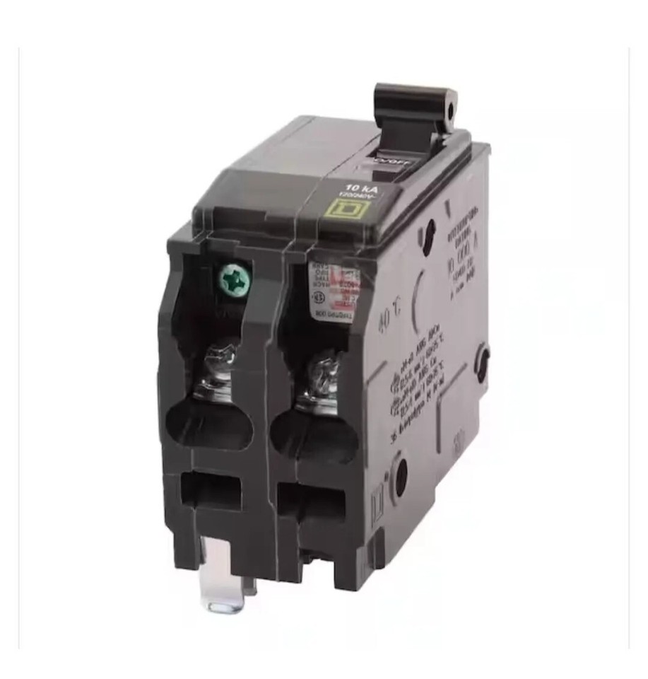 New Square-D 30A Bolt On Circuit Breaker QOB230 2-Pole, 30 Amp Single ...