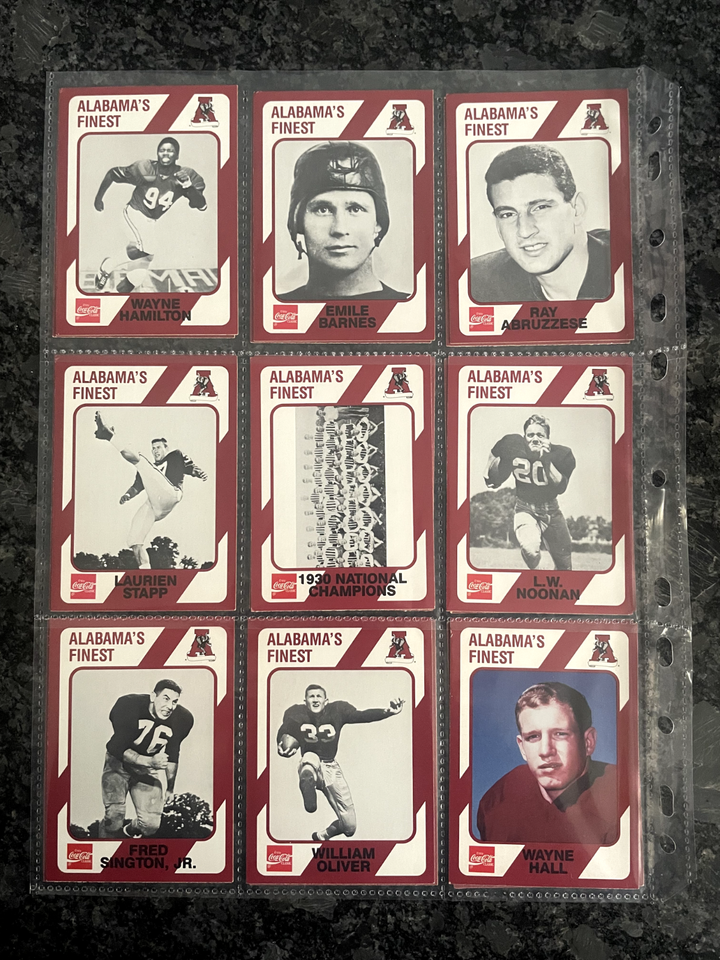 1989 Collegiate Collection: Alabama's Finest | eBay
