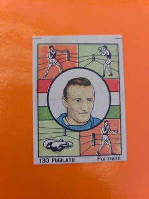 1951-52 VAV Figurina ERNESTO FORMENTI Boxe #130 FIGURINA STICKER Rara ...