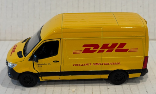 Kinsmart Diecast, MERCEDES BENZ SPRINTER VAN / DHL (Pull Back Action, 1 ...