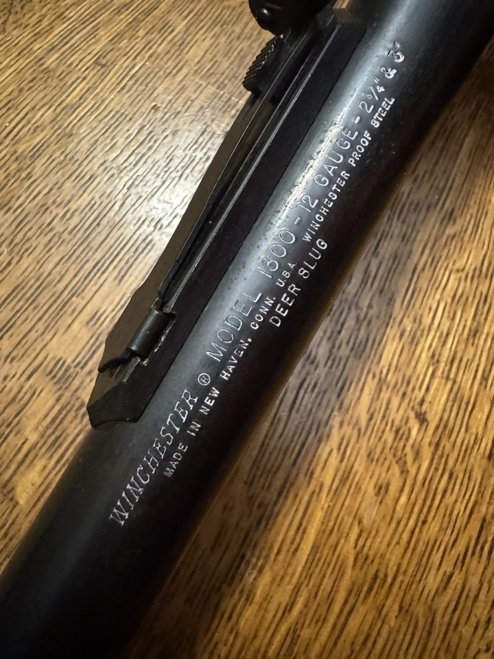 Winchester 1300 12 Ga 22” Smooth Bore Slug W/Rifle Sights 3” Shells ...