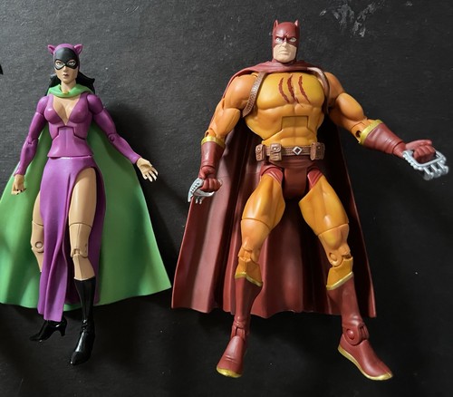 Catwoman Catman 2 DC Universe Classics DCUC Action Figure Lot Selena ...
