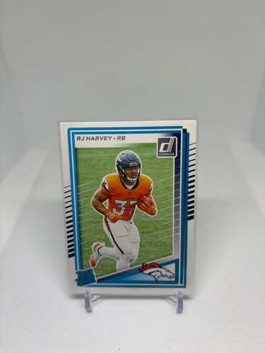 RJ Harvey Rated Rookie RC! 2025 Donruss Football #312 - Dinged Corner ...