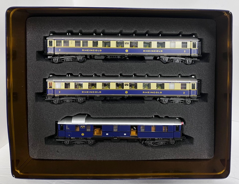 Marklin HO 26750 DRG 75 YEARS RHEINGOLD SET IN TINPLATE BOX | eBay