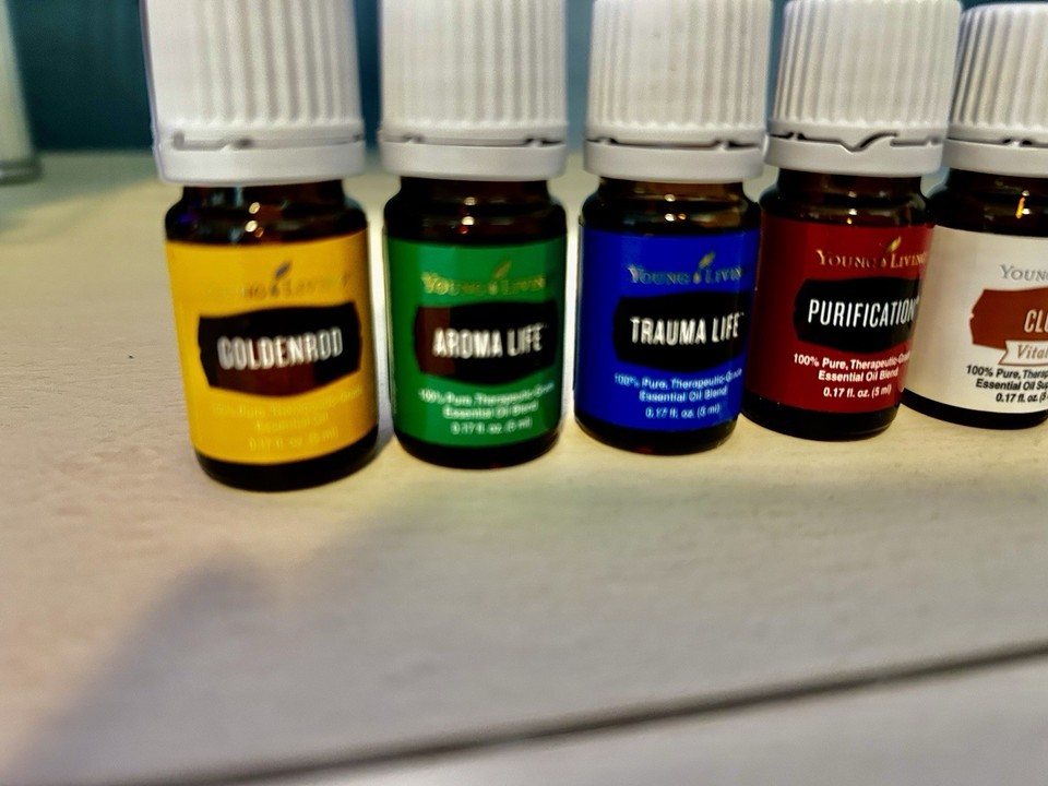 Young Living Lot of 8 Essential Oils -New & Unopened. Trauma Life Aroma ...