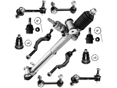 Steering Rack Ball Joint Sway Bar Link Kit For Trailblazer Envoy ...
