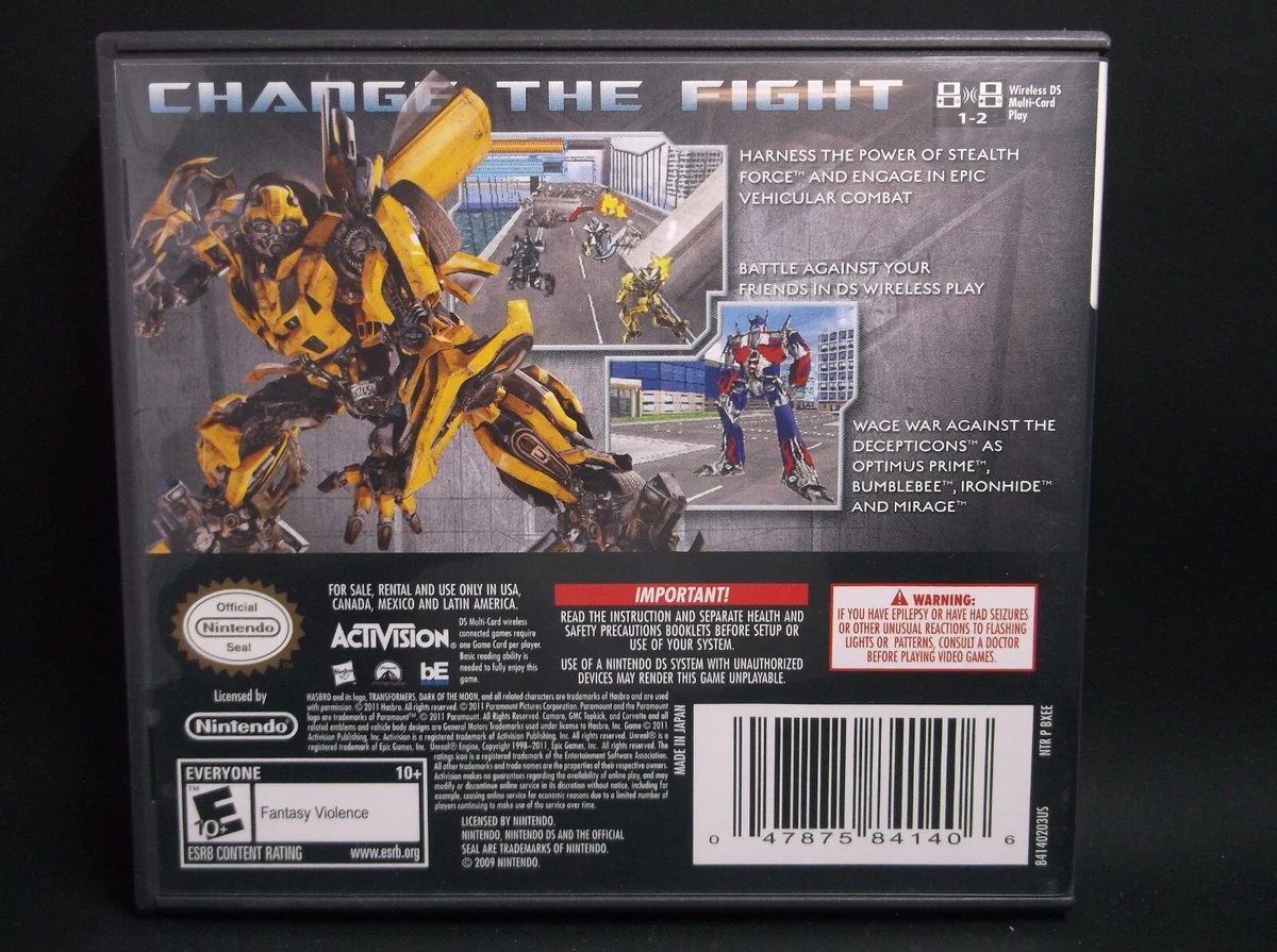 Transformers Dark Of The Moon Autobots Ds