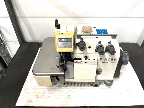SINGER 1831U 001-5 3 THREAD SERGER HEAD ONLY INDUSTRIAL SEWING MACHINE ...