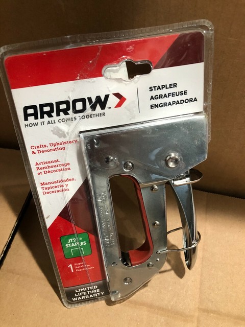 Arrow Fastener JT27 Light Duty Staple Gun Black for sale online | eBay