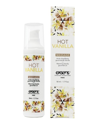 EXSENS of Paris Intimate Foreplay Warming Massage Oil & Flavored Oral ...