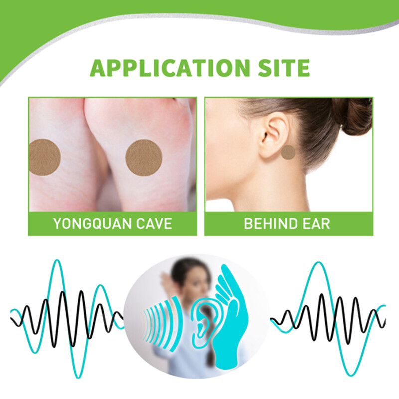 12Pcs Herbal Tinnitus Patch Prevent Hearing Loss Ear Relief Medical ...