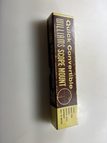 Williams scope mount Quick Convertible Remington 722 | eBay