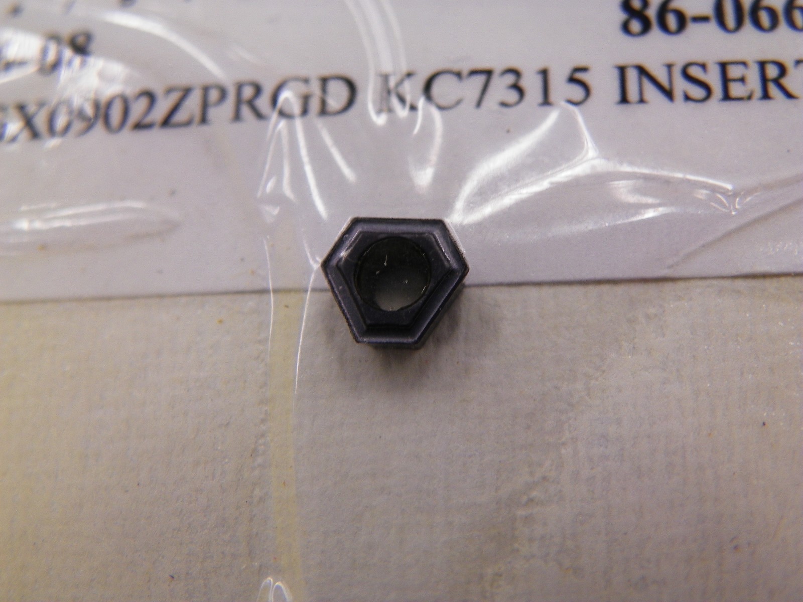 KENNAMETAL15.50 INSERT DRILL/CHAMFER TOOL, KTIP 1550HPM & TPGX INSERTS ...