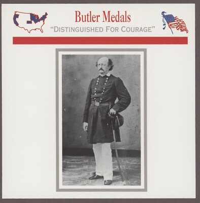 Butler Medals Atlas Civil War History Card Flags Uniforms Insignia | eBay