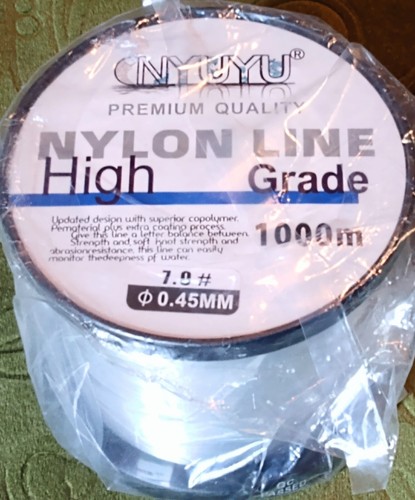 3,281 ft/1,000 m Nylon Fishing Line 7.0 # 17 lb. Monofilament ...