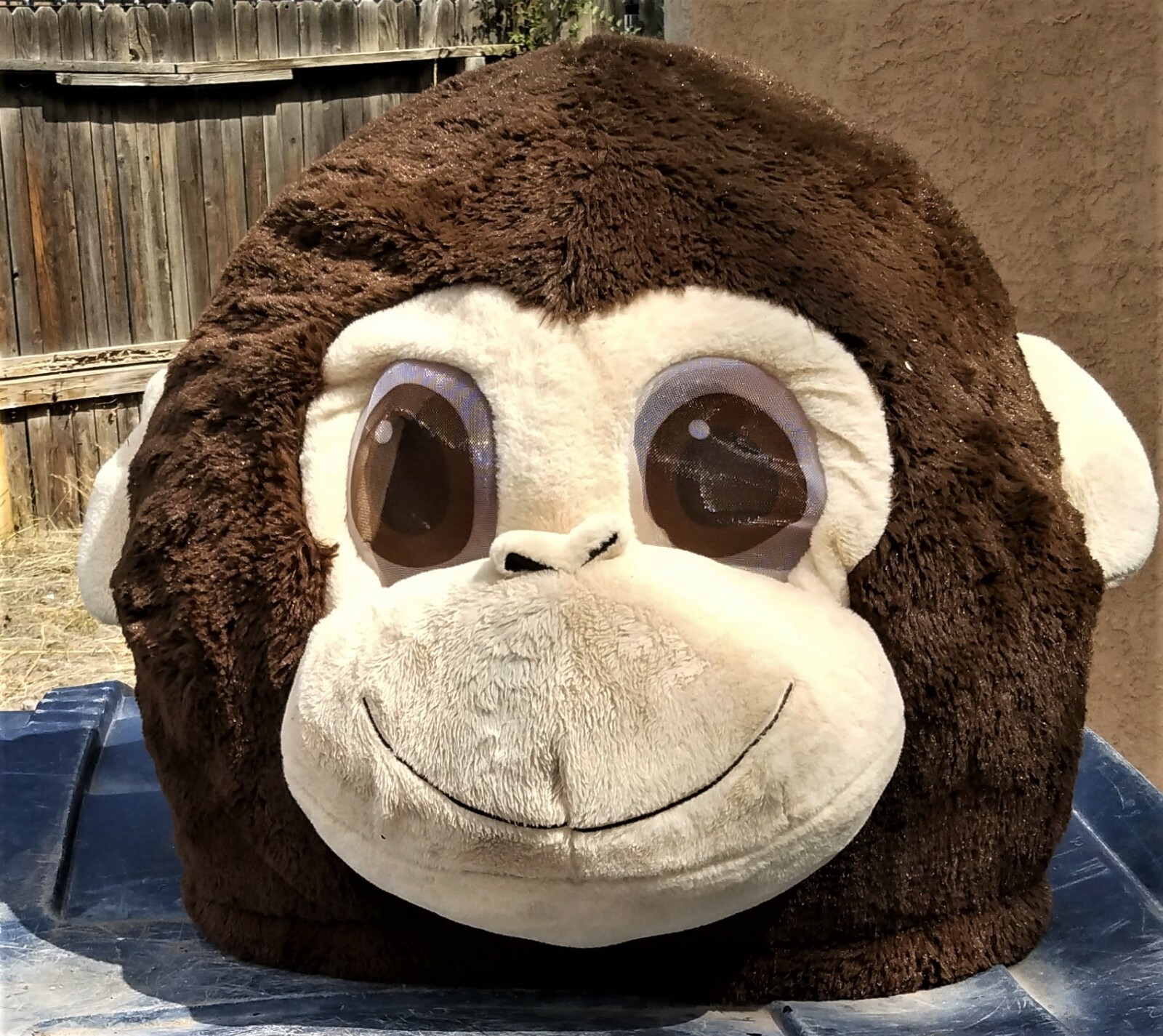 Dan Dee Big Greeter Head Plush Monkey Head Mascot Cosplay Halloween ...