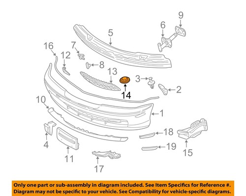 BMW OEM 01-03 325Ci Front Bumper-Screen Nut 64118247773 | eBay