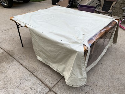 NOS Jeep CJ CJ7 Whitco Export White Soft Top