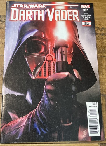 MARVEL STAR WARS DARTH VADER #012 SOULE,CAMUNCOLI,ORLANDINI, COMIC 2018 ...