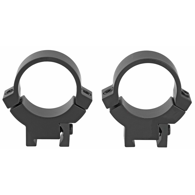 Warne 7.3 Series Permanent .22 Rimfire Rings 1" Medium Rimfire Rings ...