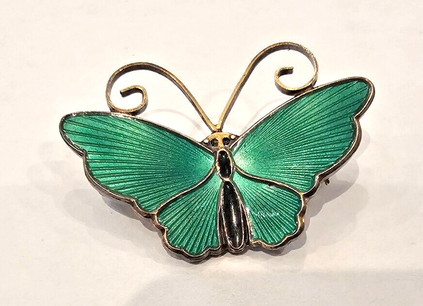 Vintage David Anderson Norway Sterling Silver Enamel … - Gem