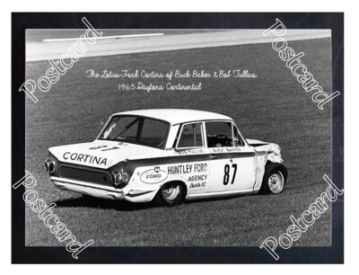 Historic Lotus-Ford Cortina of Buck Baker/Tullius 1965 Motorsport ...