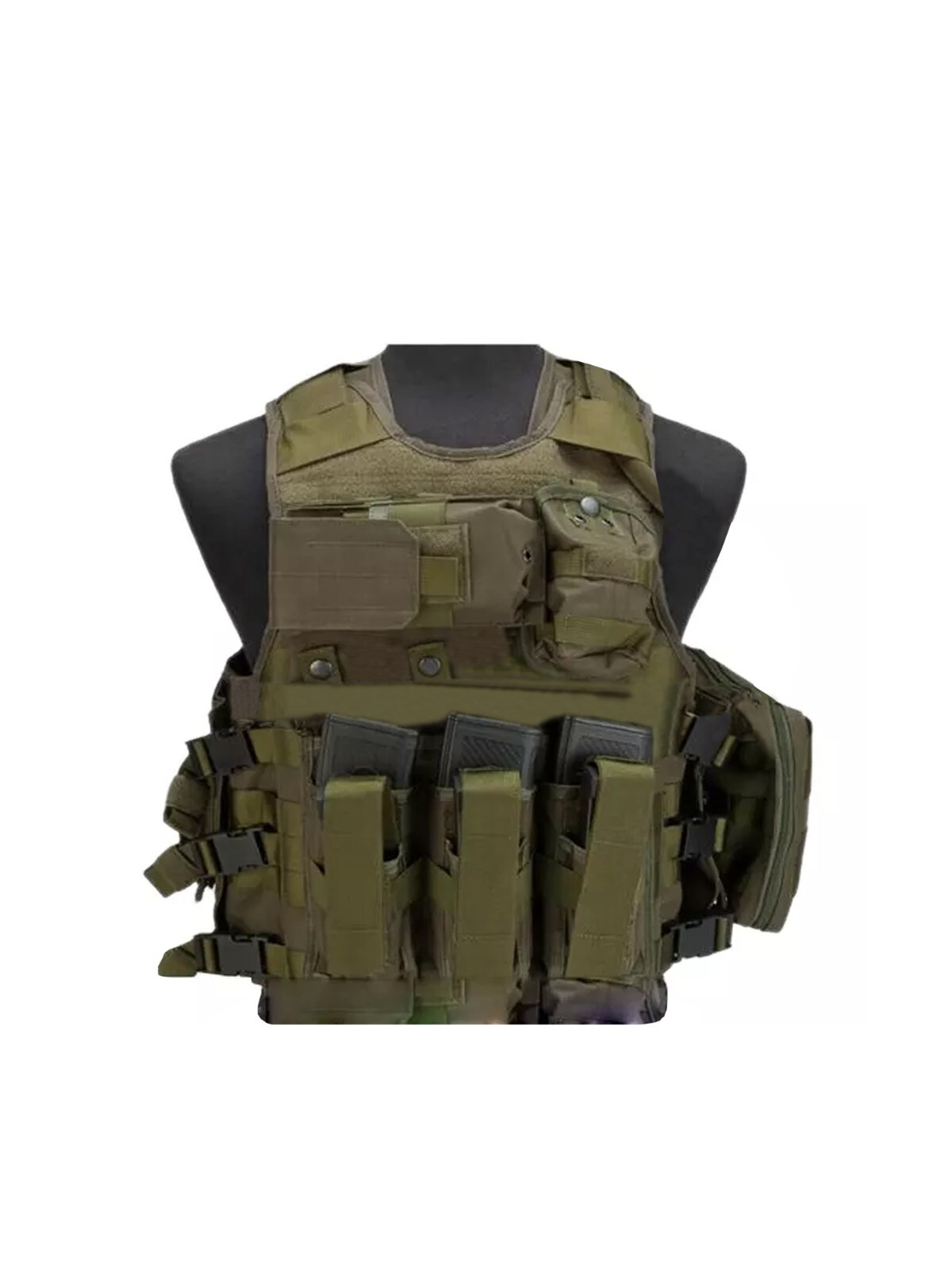 Tactical Adjustable Breathable Police Plate Carrier Multi Functional ...