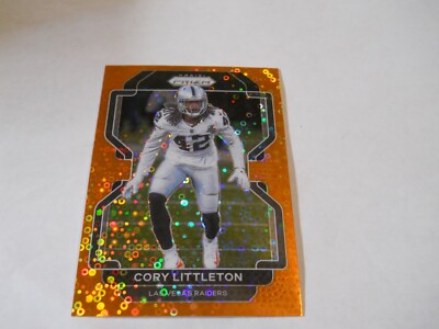 CORY LITTLETON DISCO PRIZM LAS VEGAS RAIDERS 2021 PANINI PRIZM | eBay