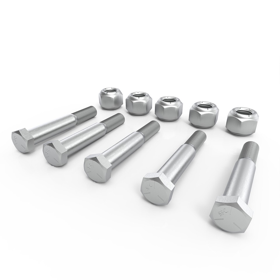 Replacement Shear Bolt Kit 5 Grade 5 Bolts with 5 Nuts | eBay