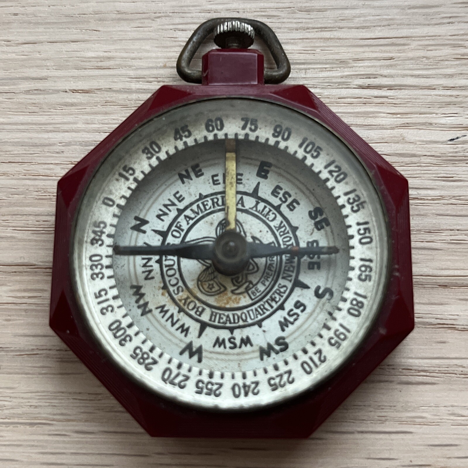 Vintage Catalin Red BSA Boy Scouts of America Headquarters New York ...