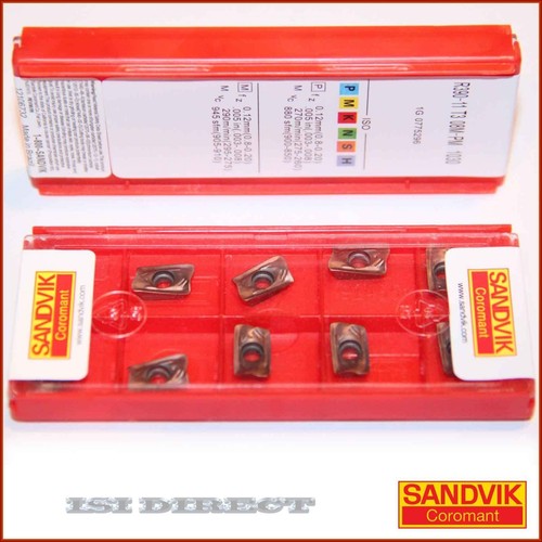 R390 11 T3 08M-PM 1030 SANDVIK ** 10 INSERTS ** 1 FACTORY PACK 11T308M ...