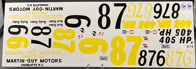 Fred Cady Decals 674 1962 Chrsyler Martin Guy Motors | eBay