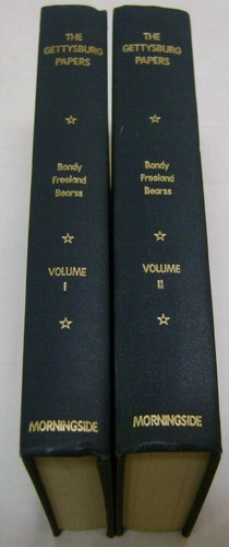 Rare: 2 Volume Set: Gettysburg Papers: by Ken Bandy; Civil War Memoirs ...