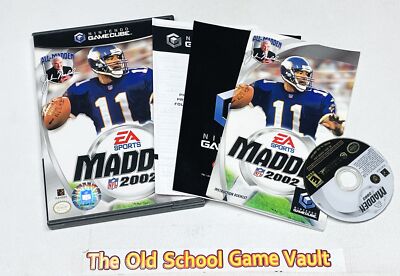 Madden 2002 NFL - Complete Nintendo GameCube Game CIB | eBay
